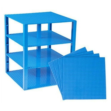 Strictly Briks Classic Baseplates 10" x 10" | LEGO Compatible | 4 White ...