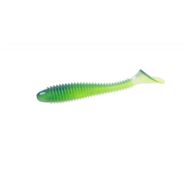Zoom 3.8 in. Z-Swim Electric Blue & Chat Fishing Lure - Pack of 5 ...