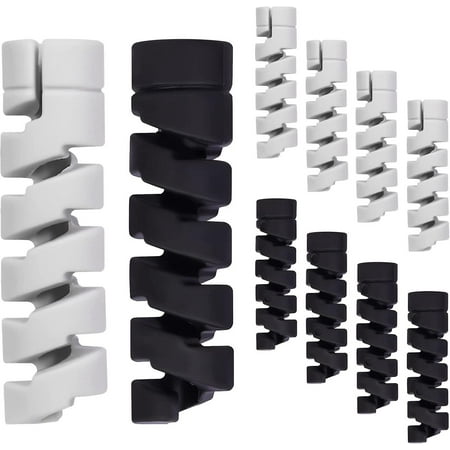 SICED Charger Cable Saver Protectors, Silicone Cord Saver Flexible ...