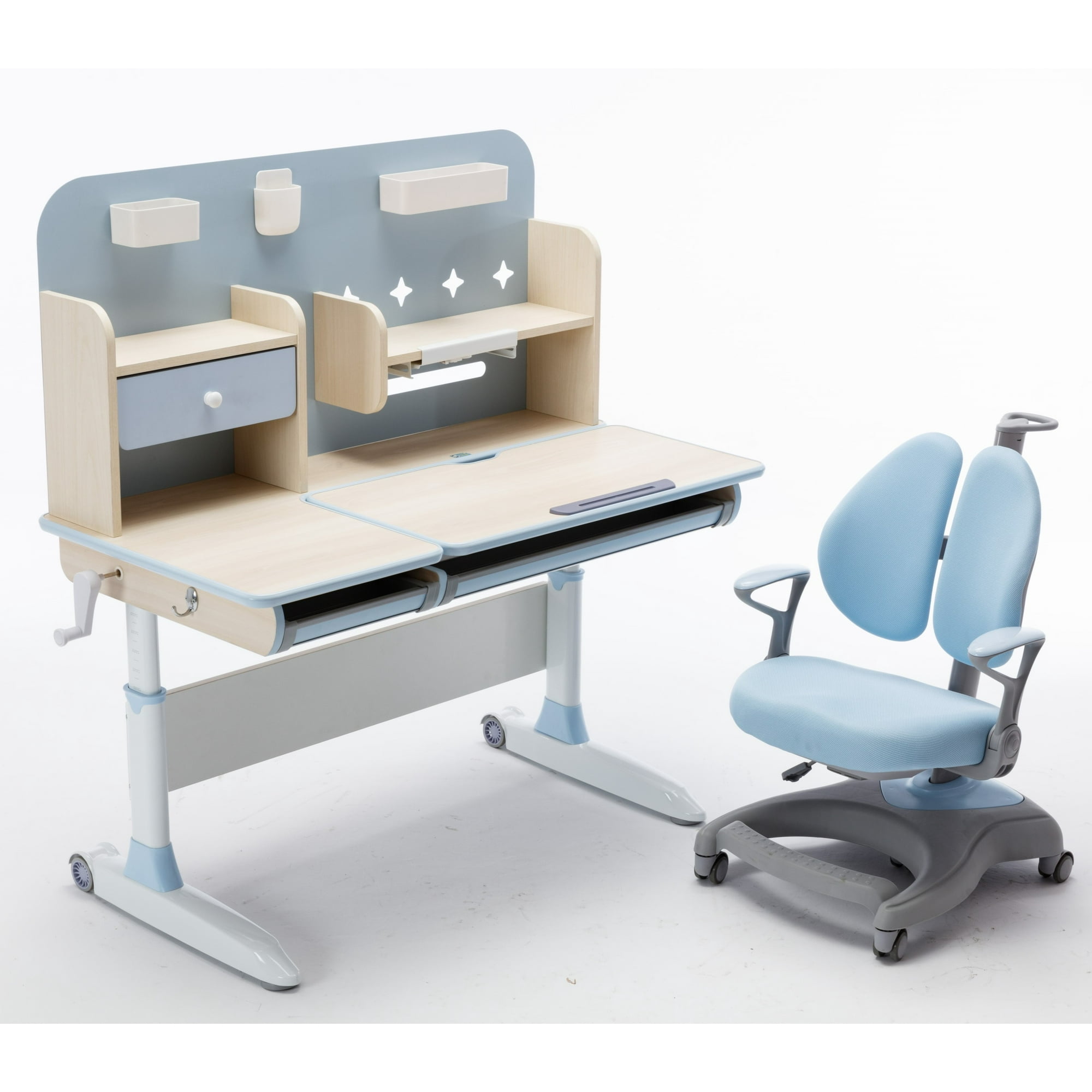 Double desk for kids store