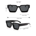 Modern Minimalist Geometric Plastic Eyeglasses for Men – Full Frame ...