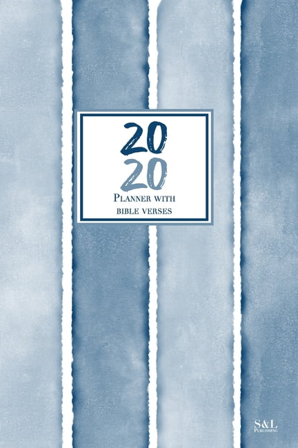 2020 Planner with Bible Verses: 6x9 Christian Calendar Weekly Schedule ...