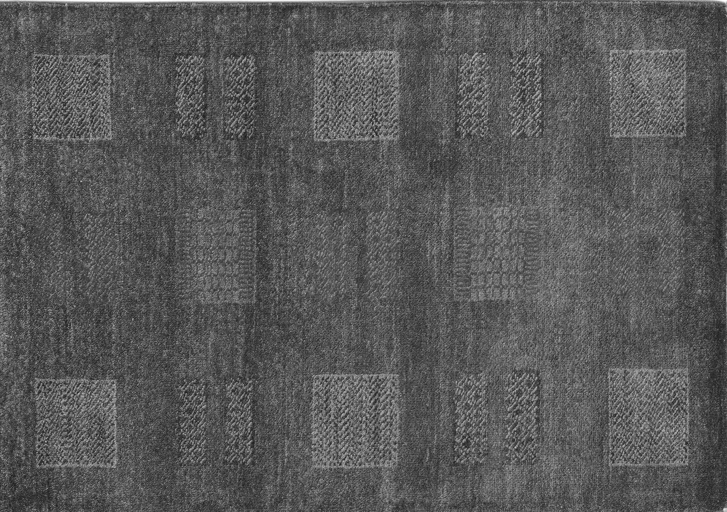 Ahgly Company Indoor Rectangle Abstract Gray Modern Area Rugs, 2' x 5 ...