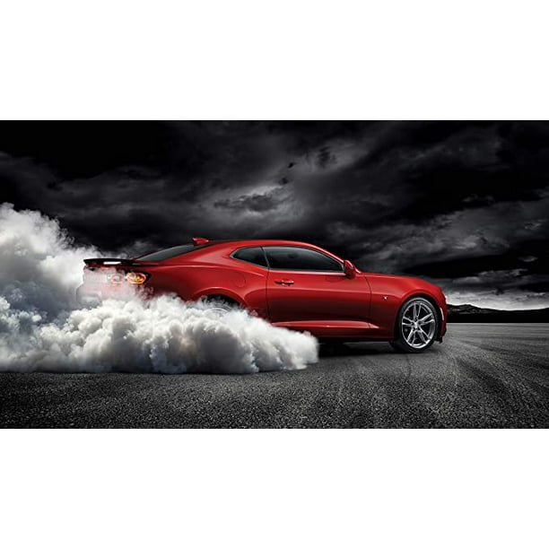 Iconic Arts Laminated 42x24 Poster: Chevrolet Camaro ss 2019 4k 2 HD ...