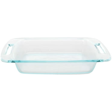 Pyrex Basics Rectangular Casserole 2 Quart Oblong Glass Baking Dish ...