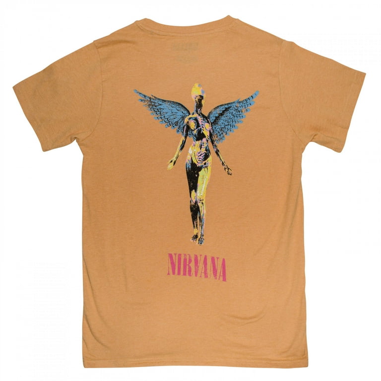 Nirvana Unisex T-Shirt: In Utero Angel (Back Print Nirvana Unisex T-Shirt: In Utero Angel (Back Print