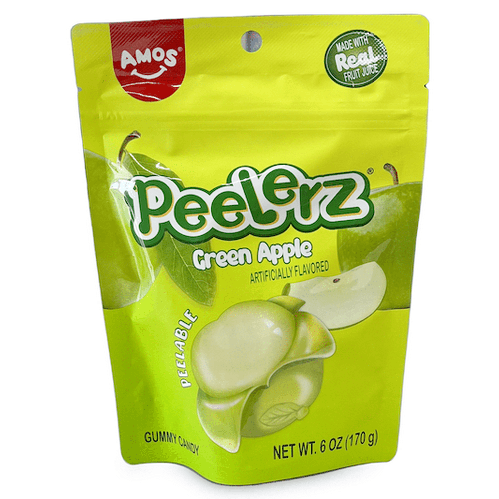 Click here for All The Candy Amos Peelerz Peelable Gummy Green Ap... prices