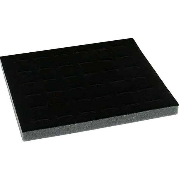 Novel Box 36 Ring Jewelry Tray Foam Velour Liner - Walmart.com
