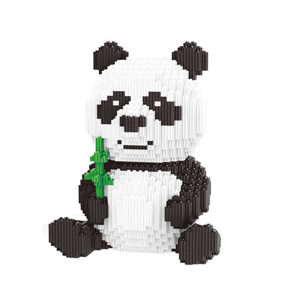 Tukinala Panda Blocks Toys Girl Building Set Educational Animal Mini ...