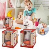 My Realistic Robot Bunny Plush Toy Interactive Robotic Rabbit Gift for ...