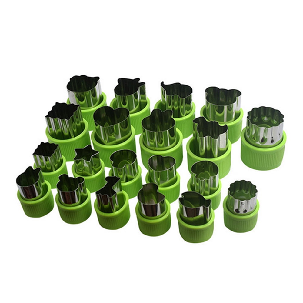 Click here for Flyflise 20pcs Vegetables Fruits Cutter Molds Stai... prices
