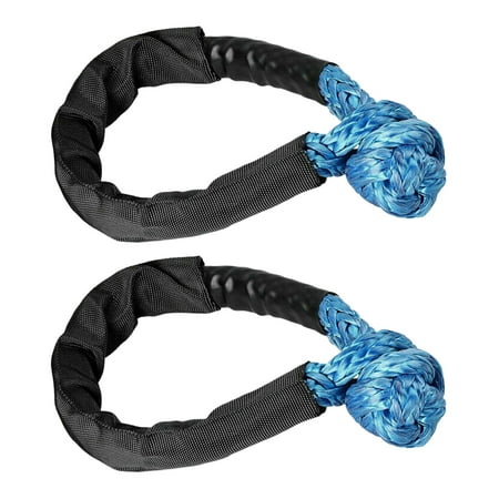 Flexible Synthetic Soft Rope Shackle 1/2" X 38000lbs Breaking Strength ...