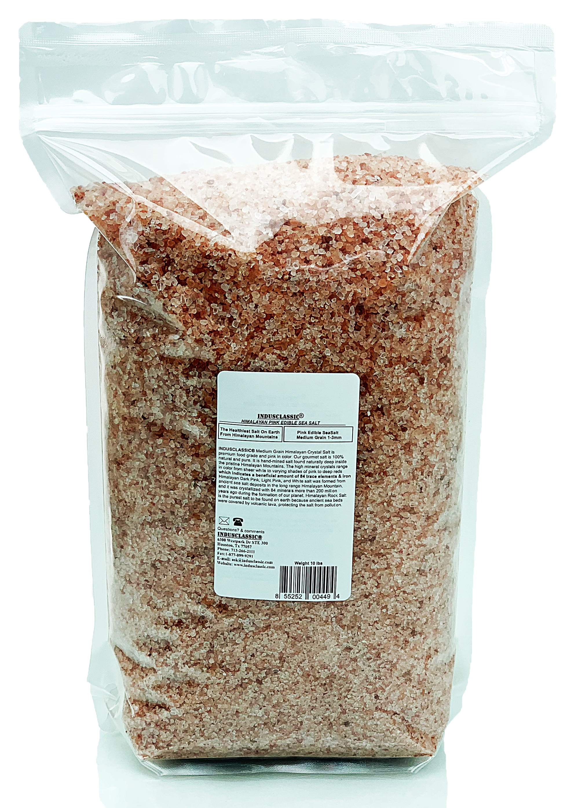 IndusClassic Bulk 10 lbs Kosher Pure Natural Halal Unprocessed ...