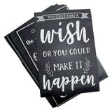 20-Pack Motivational Posters in Chalkboard Design, Inspirational ...