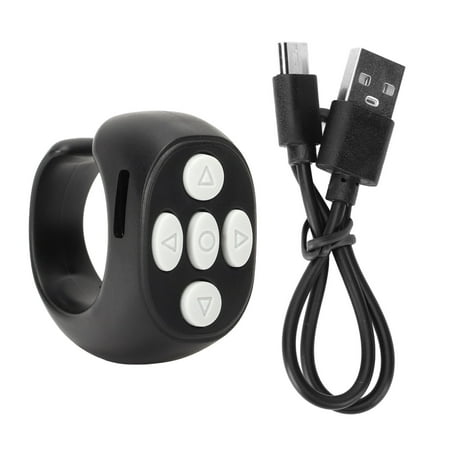 Bluetooth 5.3 Ring Remote Control Page Turner Cell Phone Camera Shutter ...