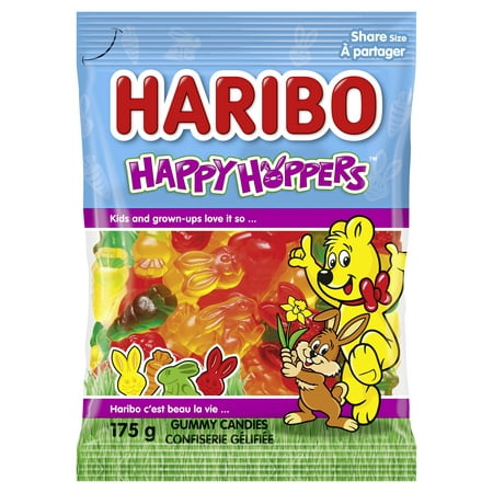 Haribo Happy Hoppys Gummy Candy 175g - Walmart.ca