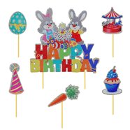 Gold Happy Easter Script Layon Cake Decoration (1 piece) - Walmart.com