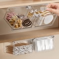 Clear Makeup Organizers Box Stackable Drawer Design Pet Materials ...