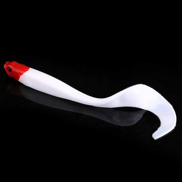 Tail Fishing Bait,5pcs Red Head Artificial Tail Fishing Lures Tail Fish ...