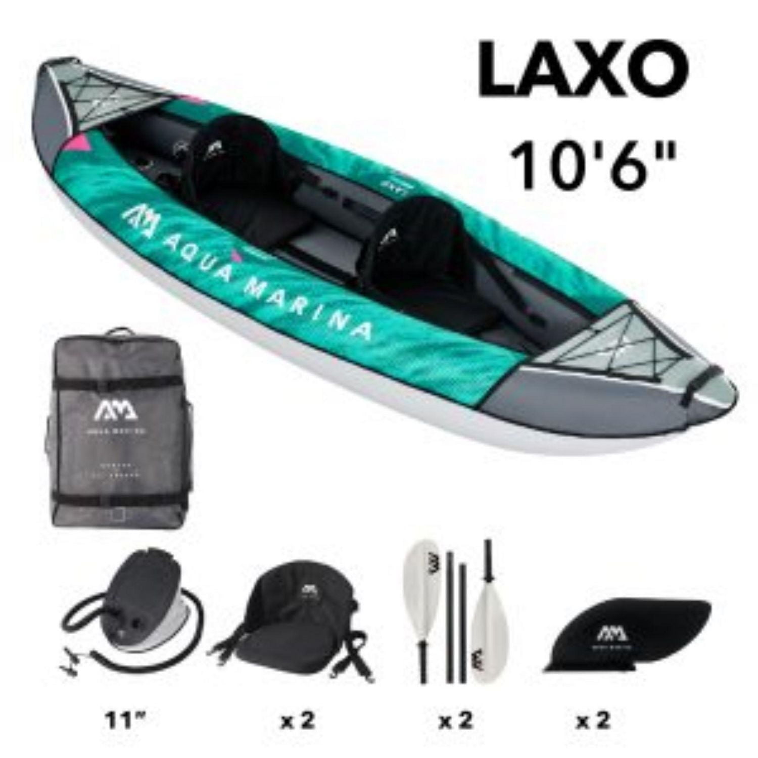 Click here for Aqua Marina 2022 Laxo-320 Recreational 2 Person Ka... prices