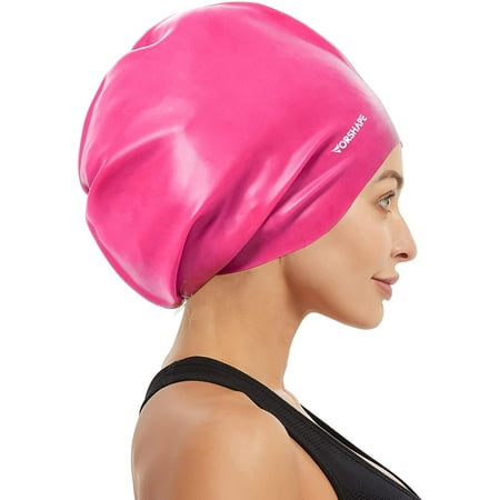 Extra Large Swim Cap for Braids and Dreadlocks Swimming Cap for Women ...