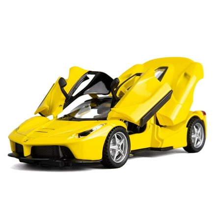 BDTCTK Compatible for 1:32 Ferrari Car Model Pull Back Car with Sound ...