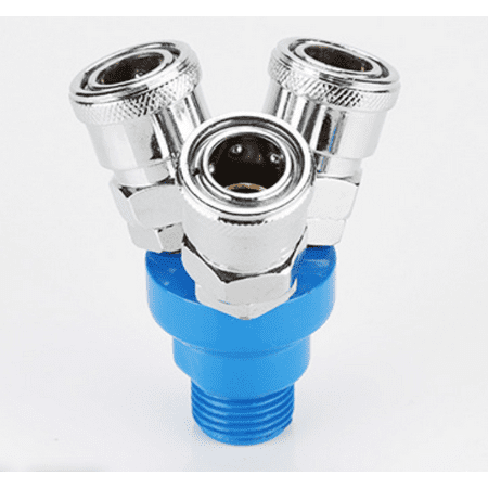 1/4" SMV Pneumatic Quick Connector Air Compressor Connector Quickly ...