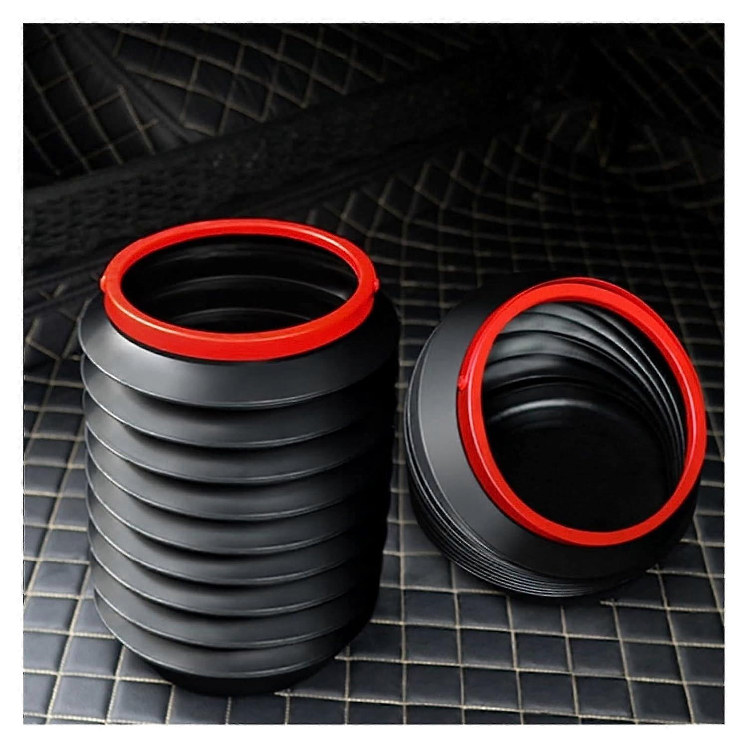 Retractable Folding Car Trash Bin Vehicle Garbage Dust Case Water ...