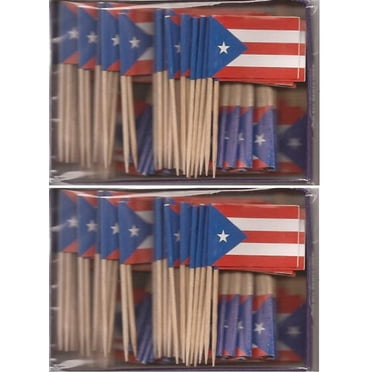 2 Boxes of Mini Texas Toothpick Flags, 200 Small Texan TX Flag ...