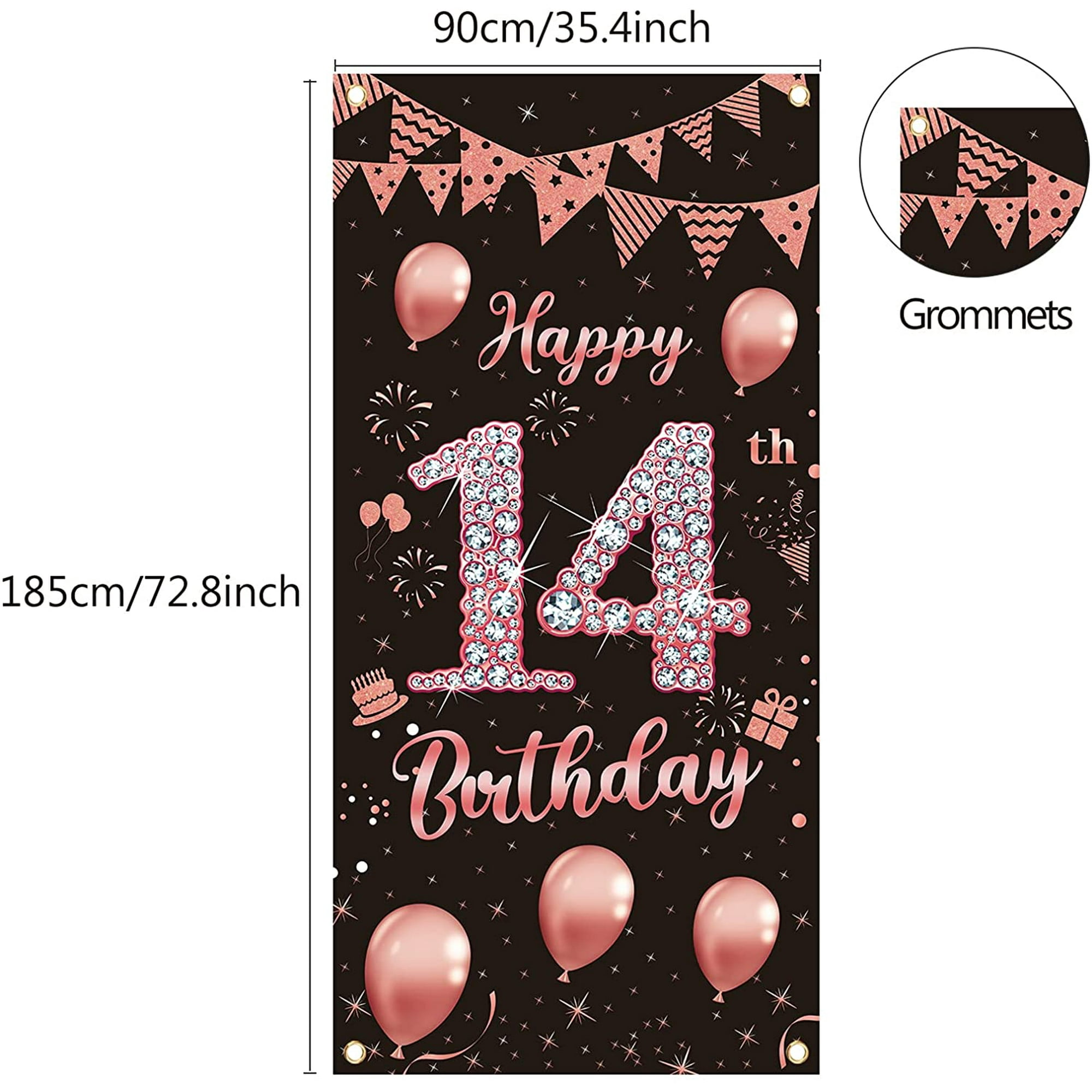 14th Birthday Sign