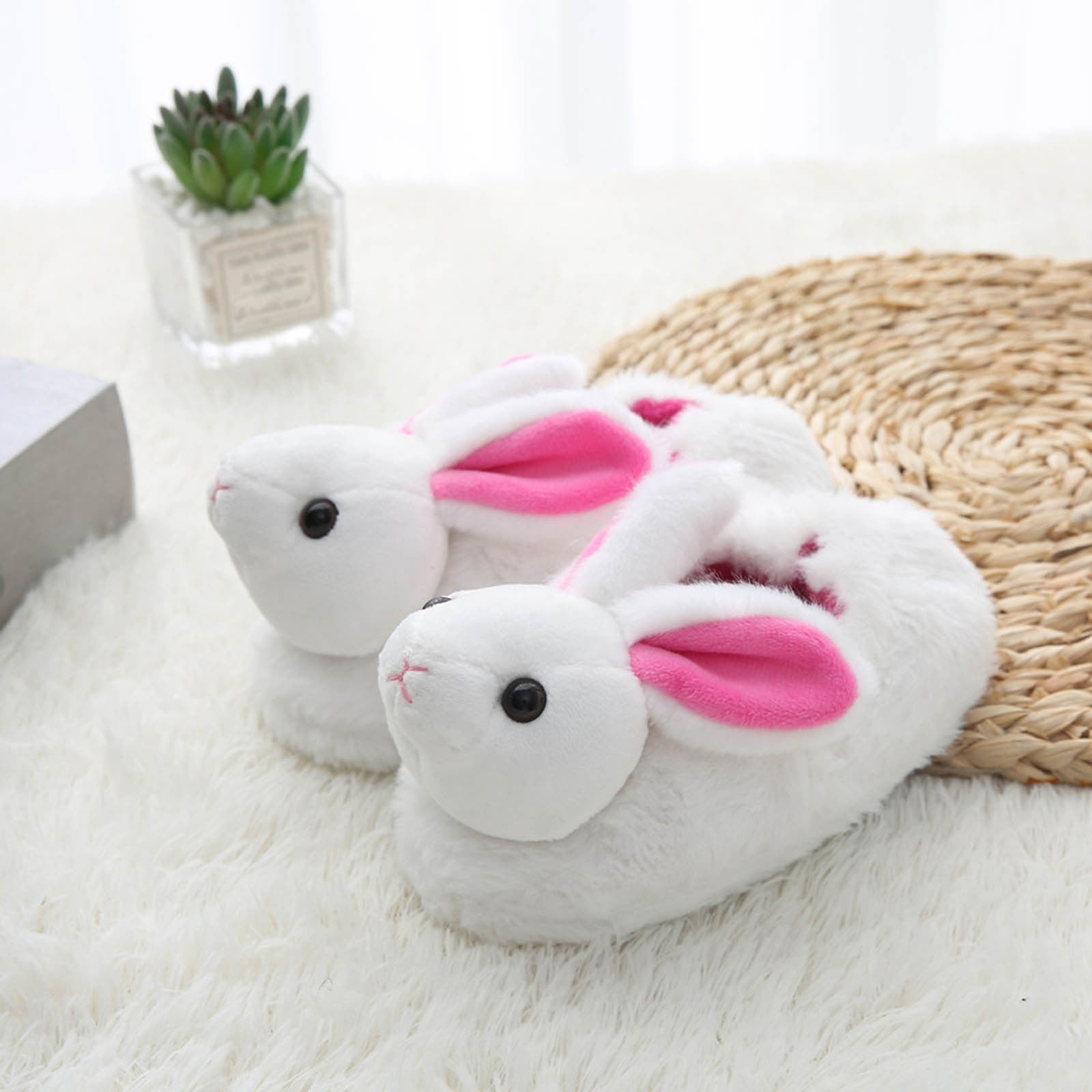 Click here for Byhong Childrens Girl Cotton Slippers Cute Stereos... prices