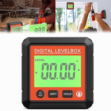 Digital Angle Finder - Angle Gauge Level Box - Level Protractor ...
