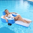 Portable Inflatable Pool Float With consistent Propulsion Mechanism For ...