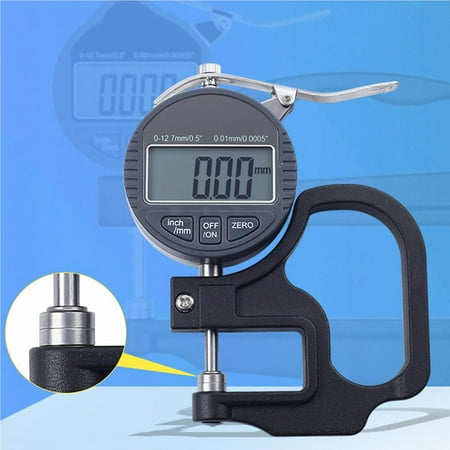 Electronic Dial Thickness Gauge Meter 10mm Digital Dial Indicator gauge ...