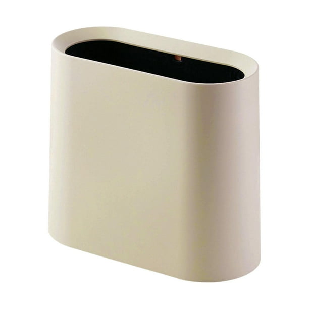 Elodie Slim Trash Can Dustbin Garbage Can Multipurpose Easy to Clean ...