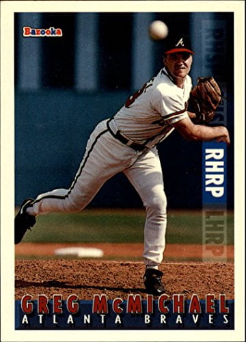 1995 Topps Bazooka #55 Greg McMichael MLB Baseball Trading Card ...
