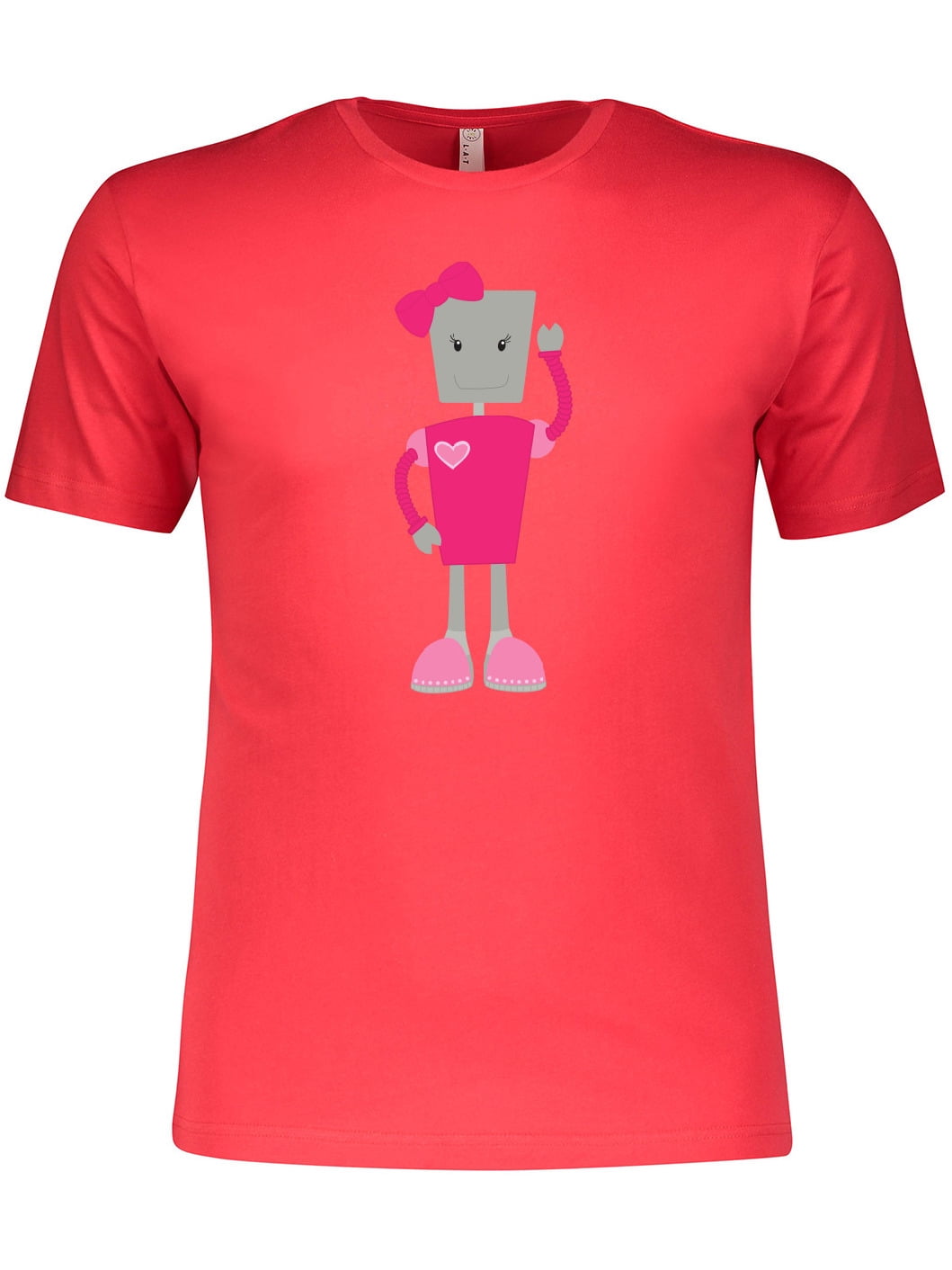Inktastic Cute Robot, Funny Robot, Girl Robot, Pink Robot T-Shirt ...
