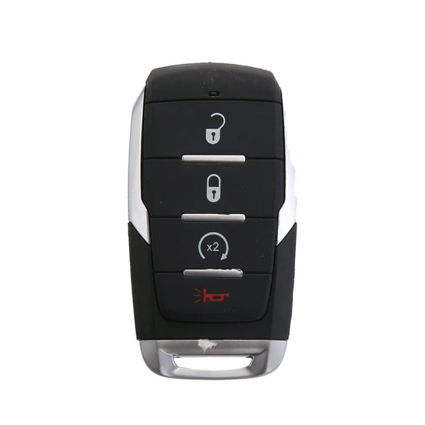 Unique Bargains 4 Button Remote Control Key Case Shell Keyless Entry ...
