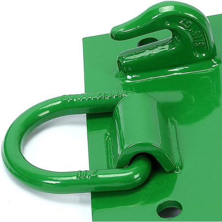 Tractor Bucket Hooks Bolt On Hooks 2" Receiver, Forged D Rings Tow Hook ...