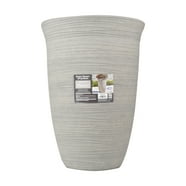 Better Homes & Gardens Terrence 19" Wide Round Resin Planter Cement ...