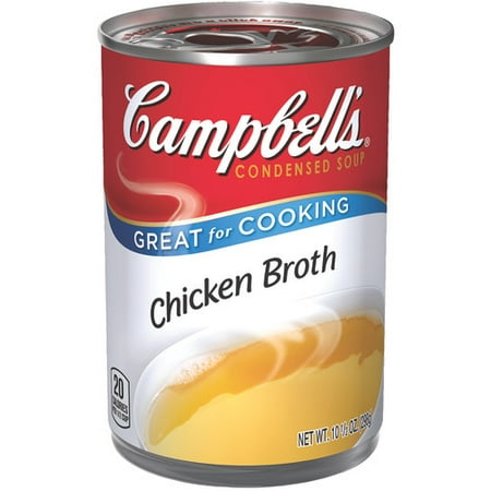 Campbell's Condensed Chicken Broth, 10.5 oz. Can - Walmart.com