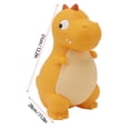 Rupoun Dinosaur Piggy Bank – Large Yellow Cartoon Money Save Box, Fall ...