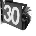 Miumaeov Retro Flip Clock Electrical Digital Flipping Out Clock Wall ...