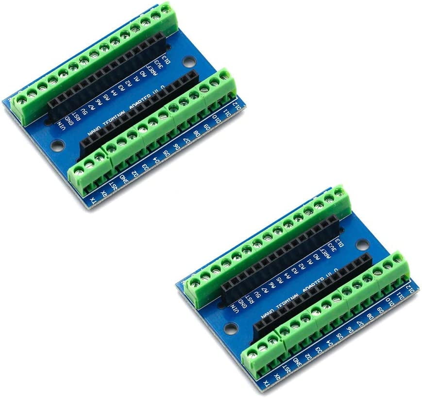 Treedix 2pcs Terminal Adapter Expansion Board IO Shield V1.O ...