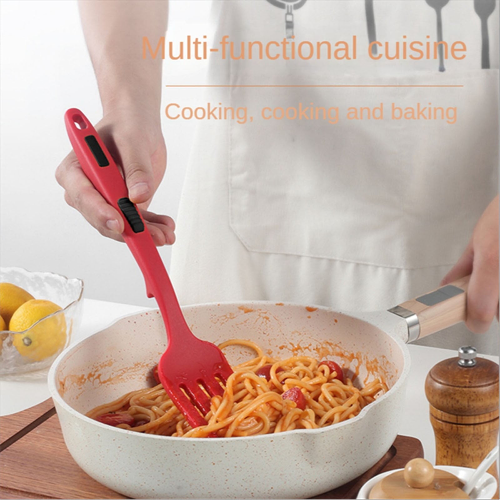 The New Silicone Fork Modern Style Functional Silicone Cooking Fork ...