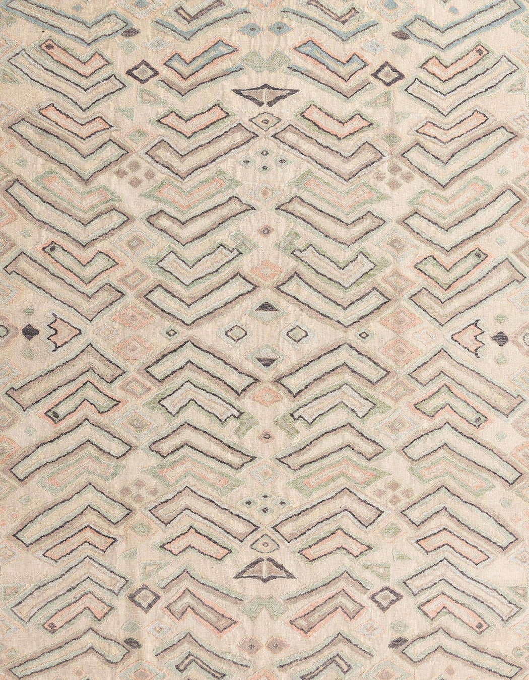 Ahgly Company Indoor Rectangle Abstract Desert Sand Beige Solid Area ...