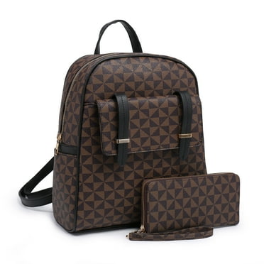 SPRING PARK Women Backpack Purse Waterproof Nylon Anti-theft Rucksack ...