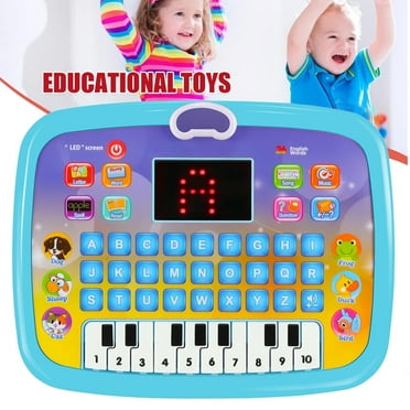 Aodebiao Electronic Learning Tablet for Toddlers - Bilingual ...