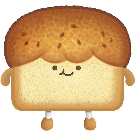 6.7 Inch Toast Bread Stuffed Animal Pillow Plush Funny Toast Slice ...