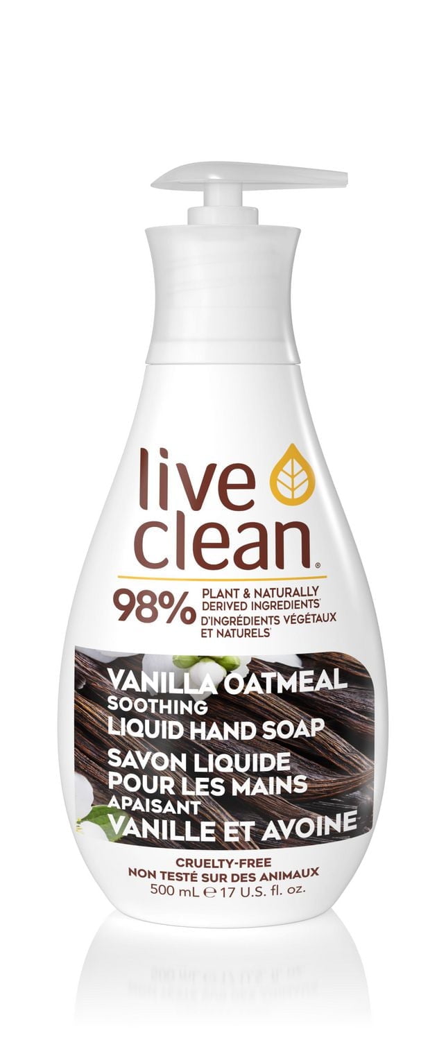 Live Clean Vanilla Oatmeal Soothing Liquid Hand Soap, 500 mL - Walmart.ca